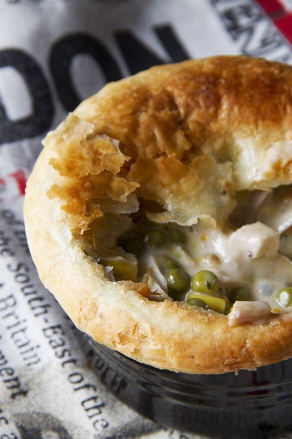 Chicken pot pie (la torta piena di pollo a modo mio)