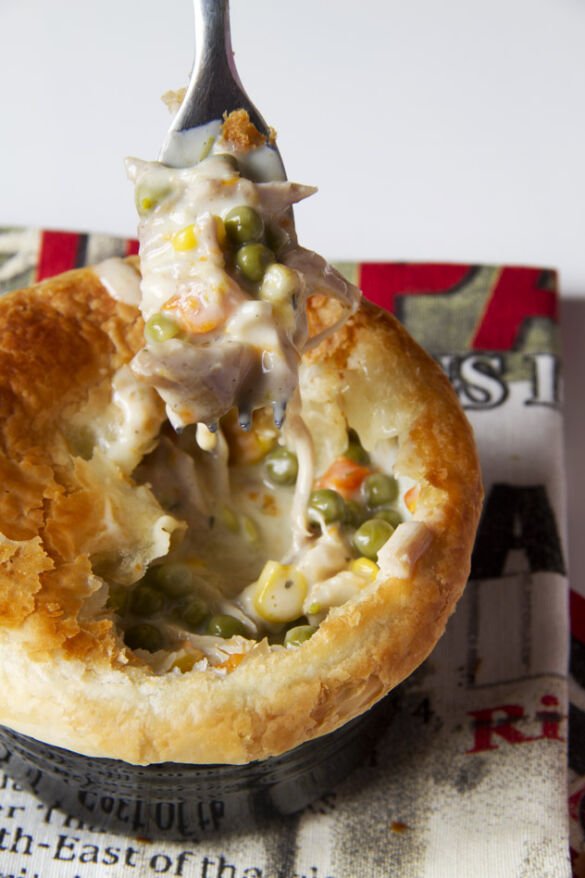 Chicken pot pie (la torta piena di pollo a modo mio)